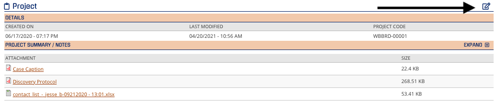 CloudNine Analyst: How to Change Project Name